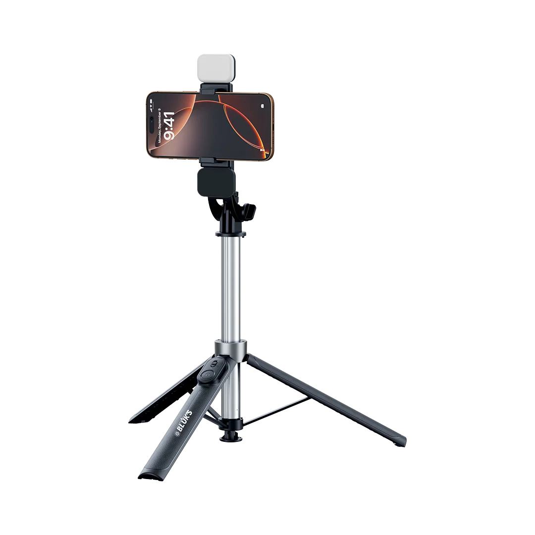 BX-338 Integrated Tripod Selfie Stick